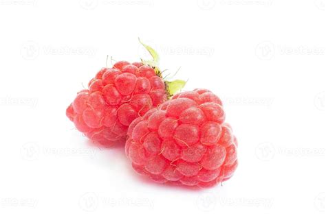 Raspberry On White Background Stock Photo At Vecteezy