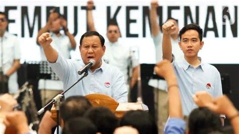Pendukung Kembali, Elektabilitas Prabowo-Gibran Menguat - Tribunjabar.id