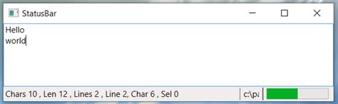 StatusBar2 BeginCodingNow Com