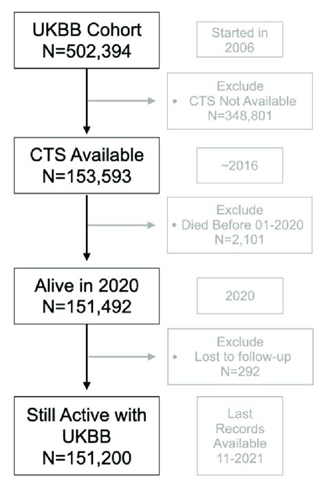 Flow Diagram Showing Participants That Were Included Or Excluded From