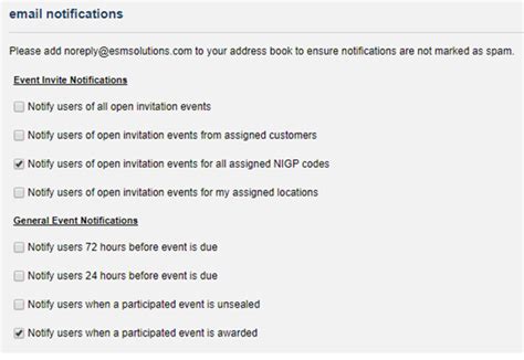 How Can I Modify Event Notifications ESM Solutions
