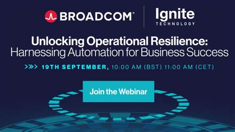 automation by broadcom on linkedin building operational resilience