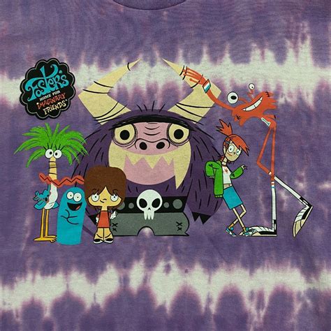 Fosters Home For Imaginary Friends Tie Dye Tshirt Depop