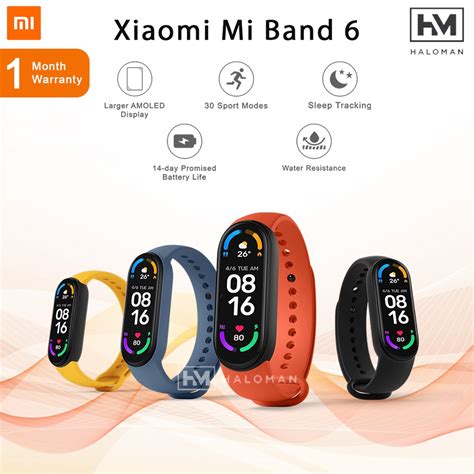 Jual Xiaomi Miband 6 Smart Band Mi Band 6 Amoled Original Shopee Indonesia