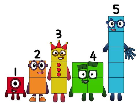 Numberblocks Band But Squares