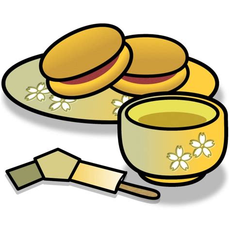 どら焼き 無料イラスト素材｜素材ラボ