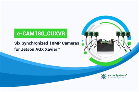 Six Synchronized 18MP Cameras For NVIDIA Jetson AGX Xavier
