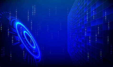 Abstract Technology Background With Binary Code Vector Illustration 36039914 Vector Art At Vecteezy