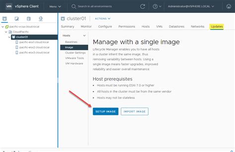 Upgrade To Esxi 7 Update 1 Using Vsphere Lifecycle Manager Vlcm