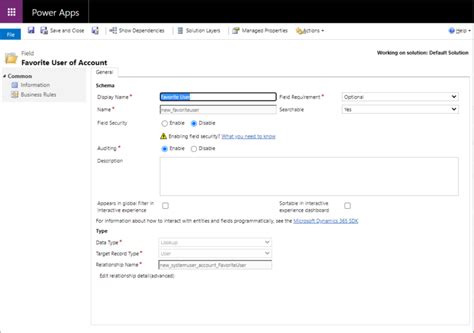 the trick to updating custom lookups using the dynamics 365 web api