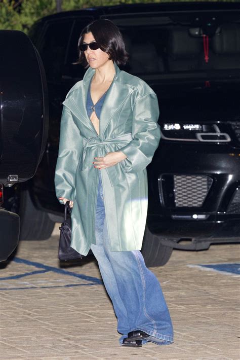 Kourtney Kardashian At Nobu Restaurant In Malibu 02 20 2023 • Celebmafia