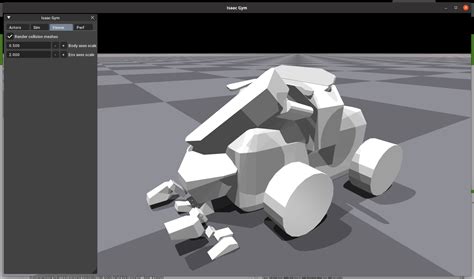 The Imported Urdf Model Is Incorrect Isaac Gym Nvidia Developer Forums