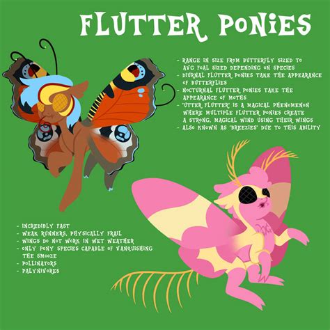 Flutter Ponies By Philcanimate On Deviantart