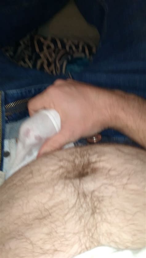 Sensitive Uncut Guy Sperms His Undies