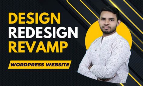 design redesign or revamp wordpress website using elementor by