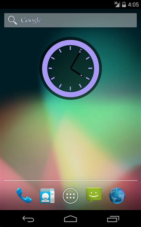 Analog Clock Widget Android Apps On Google Play