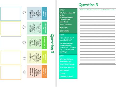 Aqa English Language Paper 1 Work Booklet Teaching Resources