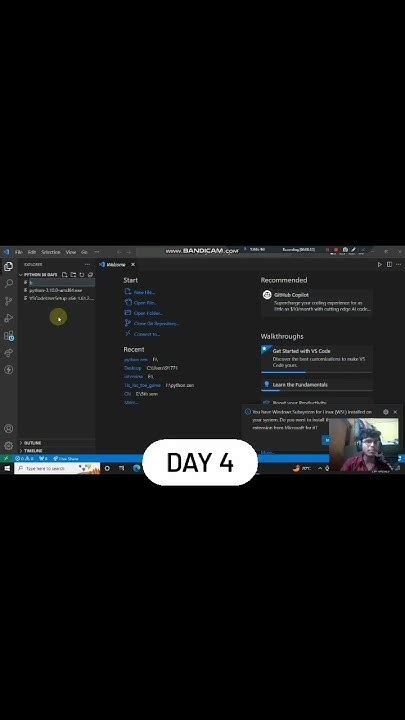 Day 4 Python Programming First Program In Python Challenge Python