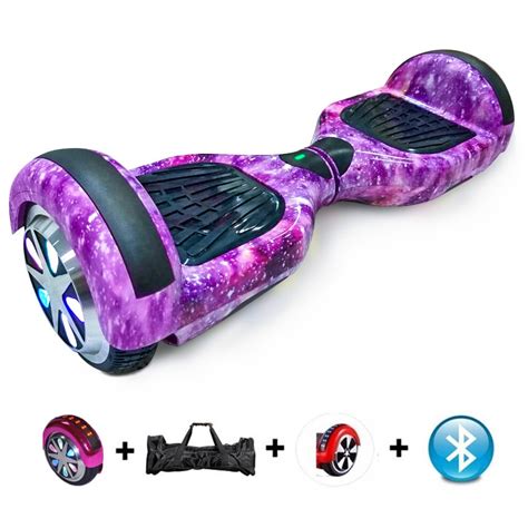 Usado 6 Polegadas Led Hoverboard Skate Electrico Bluetooth Overboard