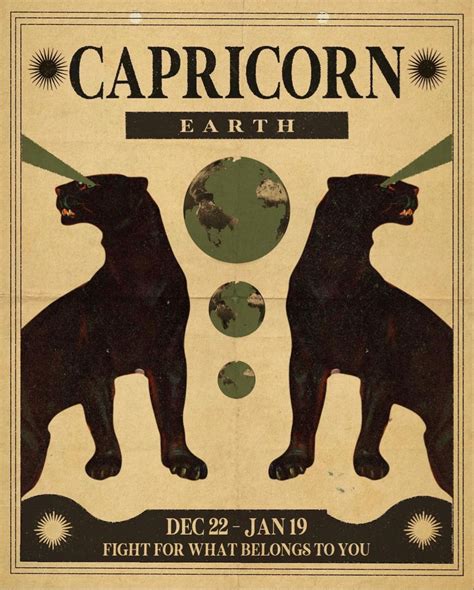 Capricorn Earth Show Advertisement Capricorn Aesthetic Astrology