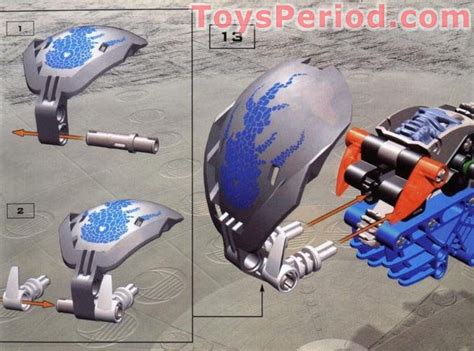 LEGO Gahlok Kal Instructions And Parts List