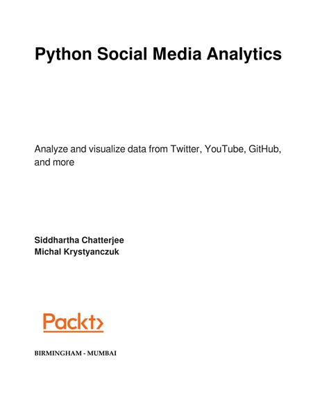 Solution Python Social Media Analytics Analyze And Visualize Data From