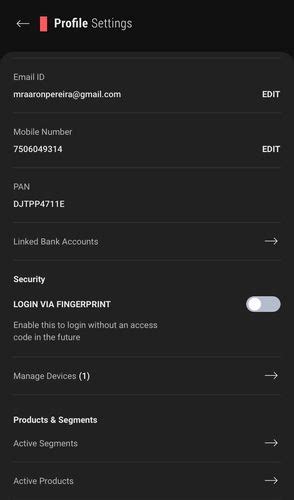 Where Can I View My Account Details