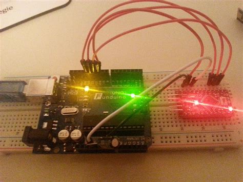 Arduino Pro Mini V Programmieren Mit Arduino Uno Oder USB Programmer Kollino De