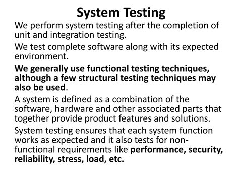 Software Testing Introduction Part 3 Ppt
