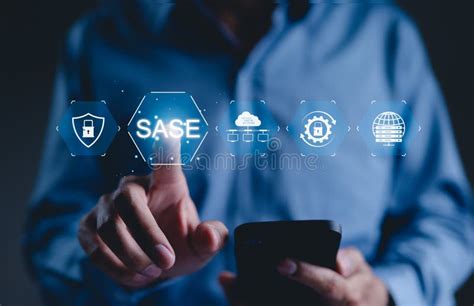 Sase Concept Secure Access Service Edge Technology Stock Image Image Of Automation