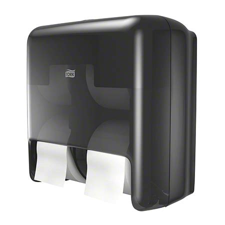 Tork® Optiserve® 4 Roll Coreless Toilet Paper T7 T5 Dispenser Black