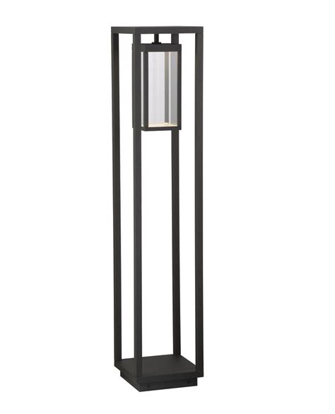 Eurofase Graphite Grey Integrated Led Bollard Light Wayfair Canada