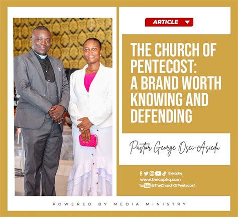 🗣️ Pastor George Osei Asiedu The Church Of Pentecost