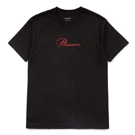 Pleasures Stack Tee Black Beyond