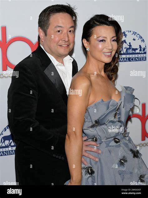 March 3 2024 Hollywood California Us Eric Michael Zee And Ming Na Wen Attends The 2024