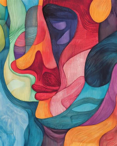 An Abstract Line Art Illustration Depicting An Energetic And Colorful Abstract Background