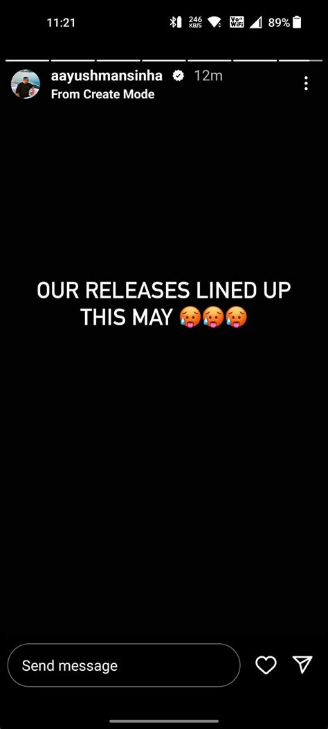 Ayushman Sinha Story Stans Management Rfuckstan