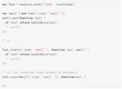 mongodb学习笔记 csdn博客