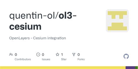 Github Quentin Olol3 Cesium Openlayers Cesium Integration