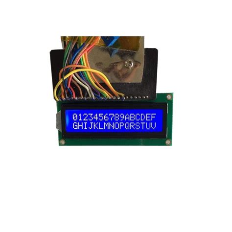 Blue Background X LCD Module Characters Type Module And LCD Module Price