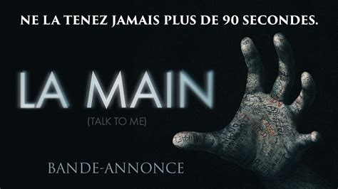LA MAIN Bande Annonce VOST YouTube