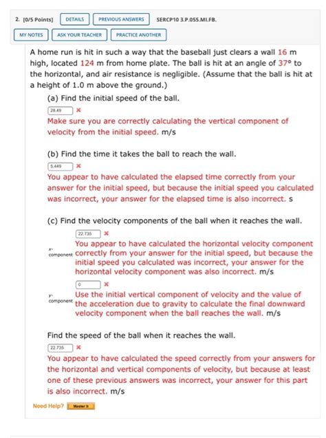 Solved Details Previous Answers Sercp10 3 P Oss Ml Fb My