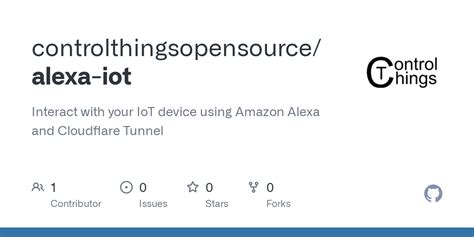 Github Controlthingsopensourcealexa Iot Interact With Your Iot Device Using Amazon Alexa And