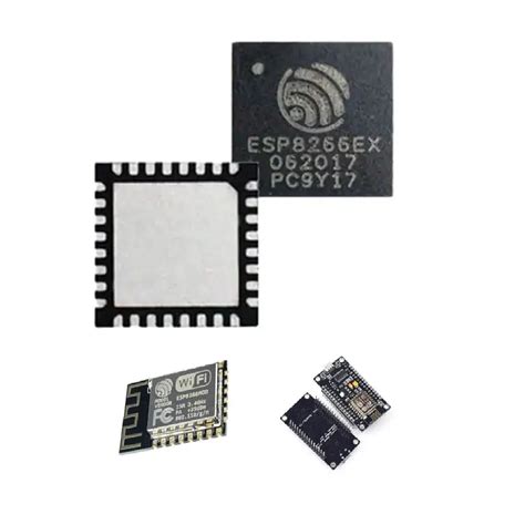 esp8266 esp32 bom列表集成电路esp8266ex esp 8266射频txrx 单片机wifi 32vfqfn用于
