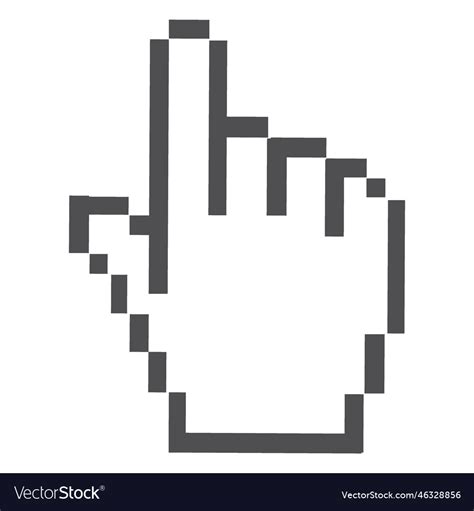 Apple Mouse Cursor Royalty Free Vector Image VectorStock
