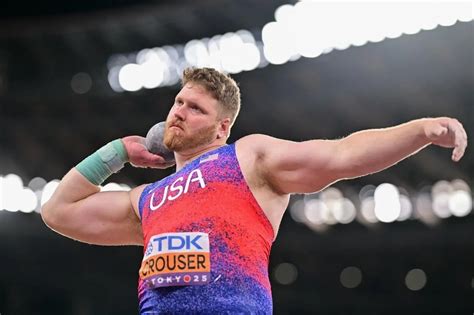 Mondiaux Dathlétisme Pour La Troisième Fois Ryan Crouser Est
