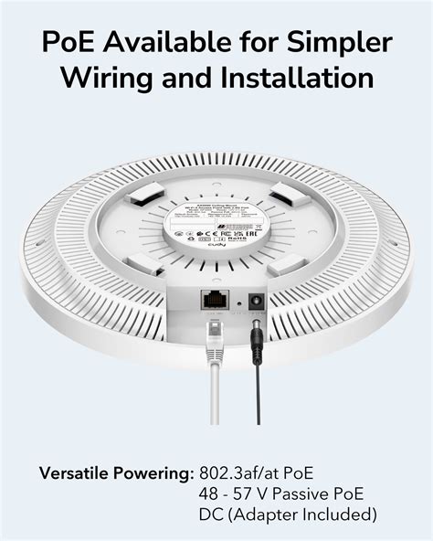 Networking Wifi Access Points Cudy Ax Wifi Poe Wireless Access Point With Gb Port