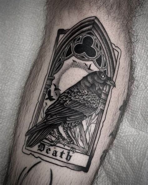 15 Captivating Death Tarot Card Tattoo Ideas For The Bold