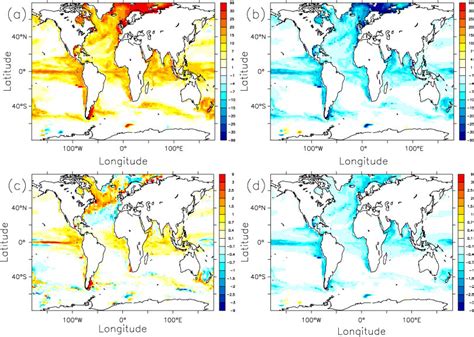 Simulated Anomalies G C M² Yr⁻¹ In Scenario Standard With Respect