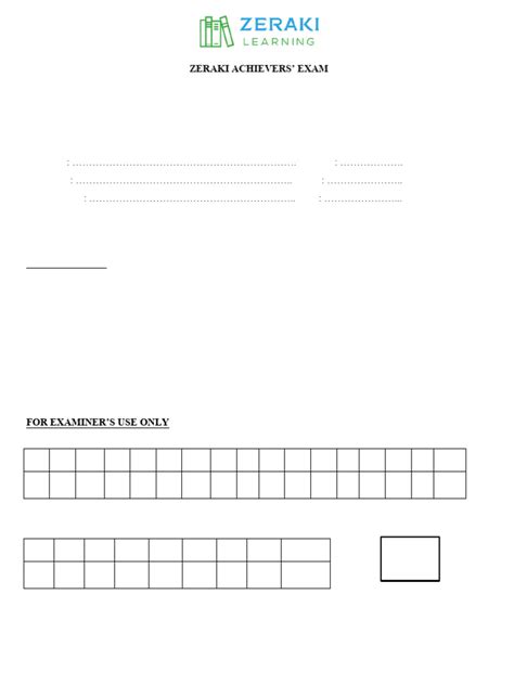 Mathematics Form 2 Zeraki Achievers 5 0 Question Paper Pdf Acceleration Area